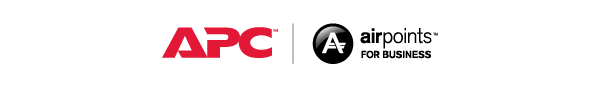 Earn up to $1,000 Airpoints™ for Business with Dicker Data and APC.
